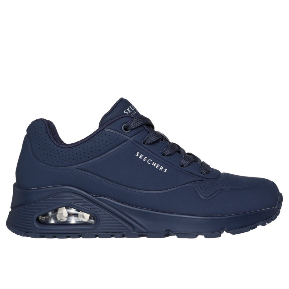 Skechers 73690 Ladies' Trainer-Navy – Shoe Heaven